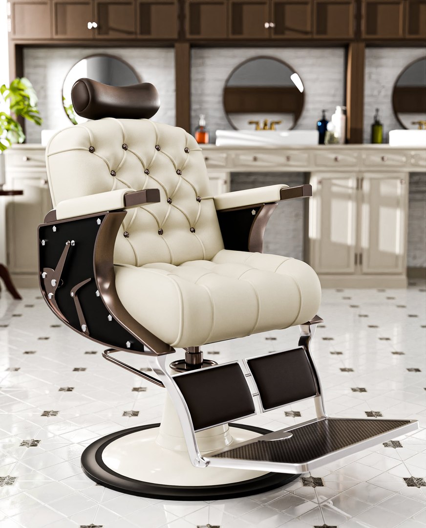 BARBER CHAIR Model - TurboSquid 2265869