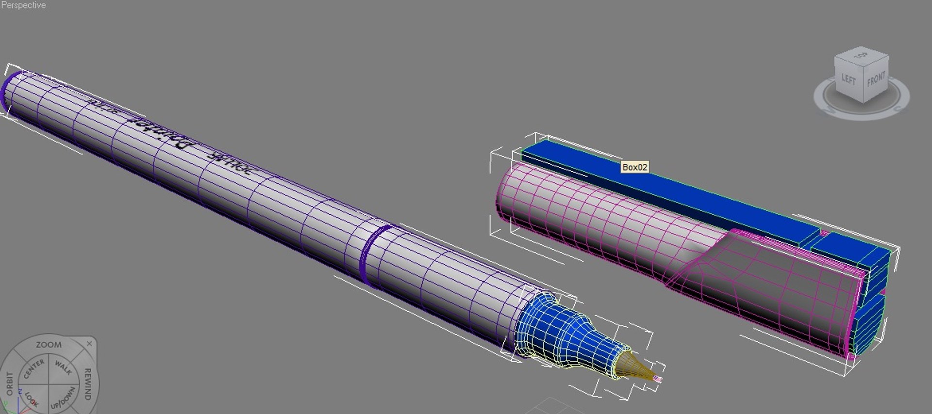 dollar pointer pen 3d model