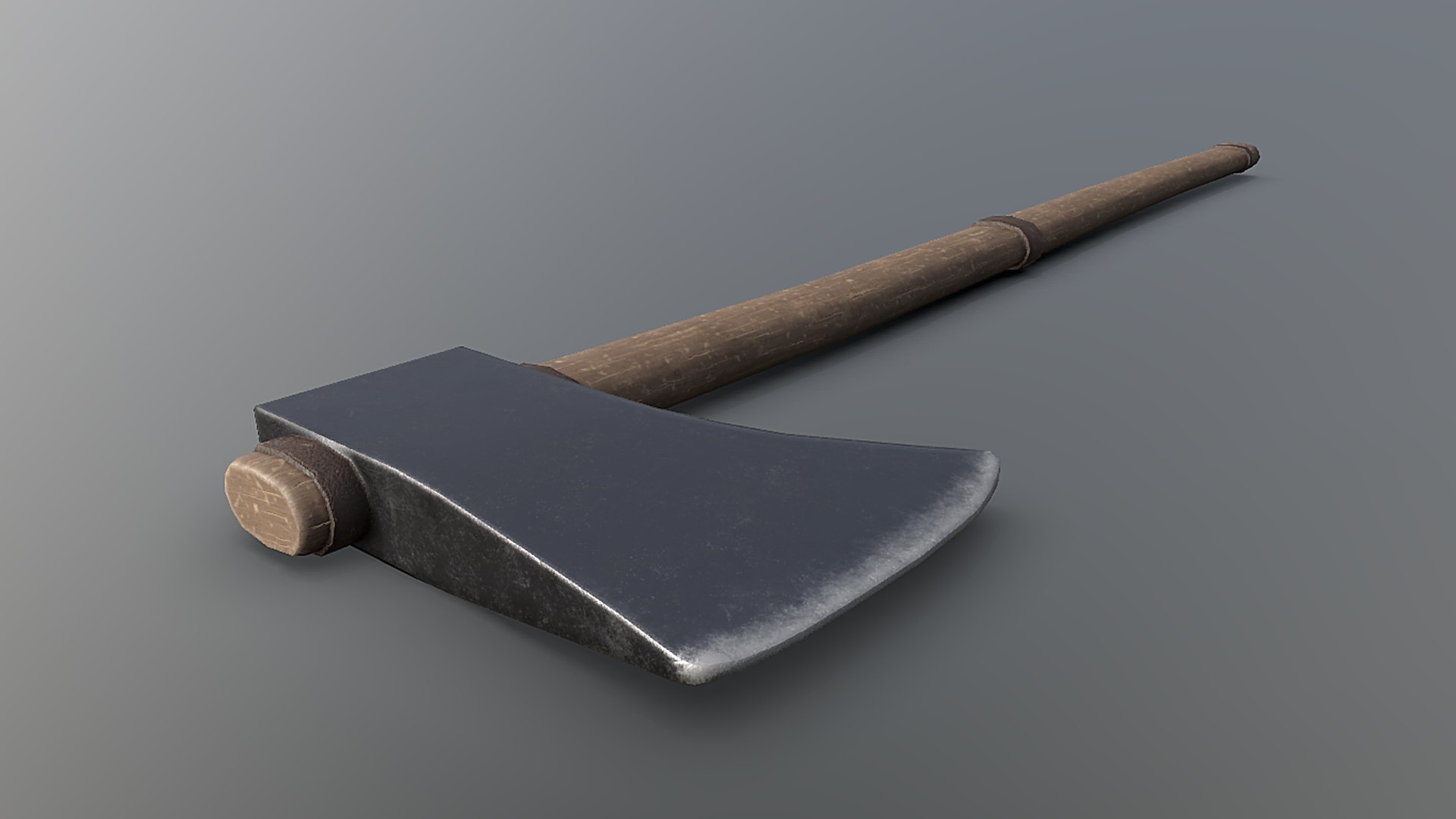3D Axe - Iron - TurboSquid 2074773