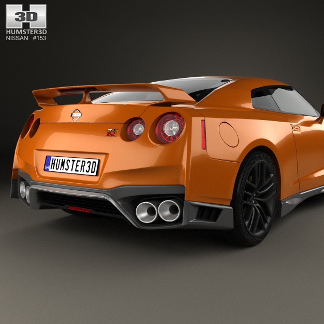 Nissan gt-r gt 3D model - TurboSquid 1293268