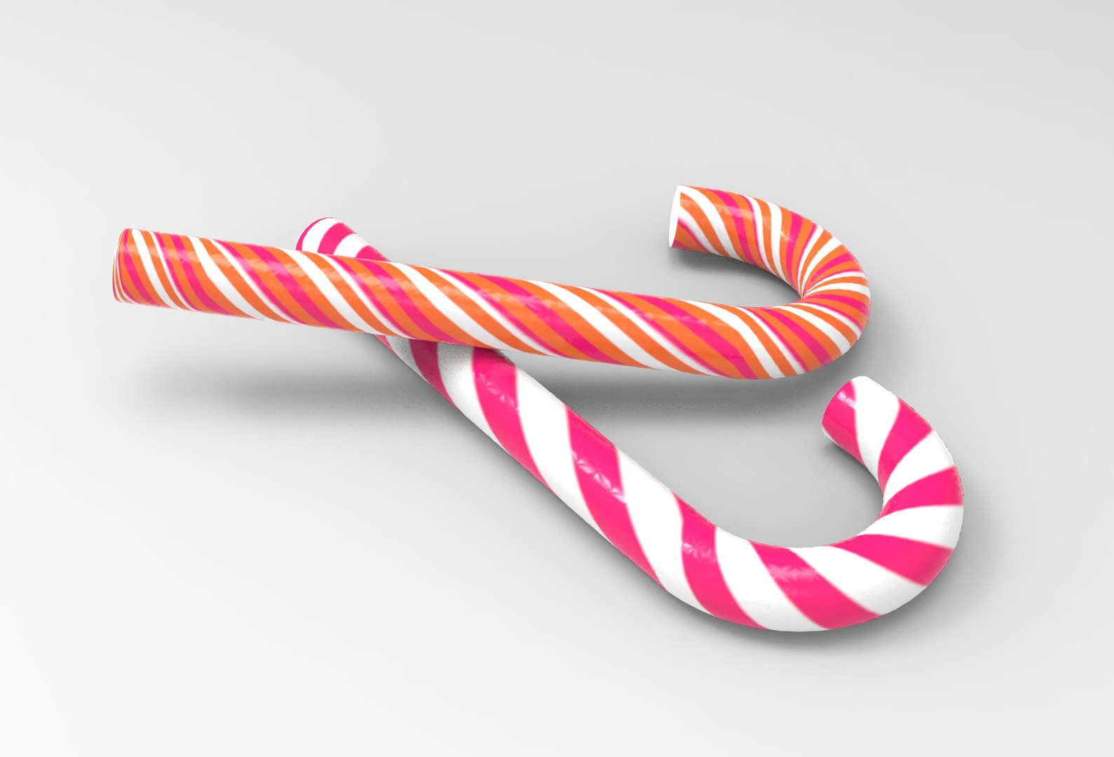 Boo Candy Cane 3D - TurboSquid 2305001