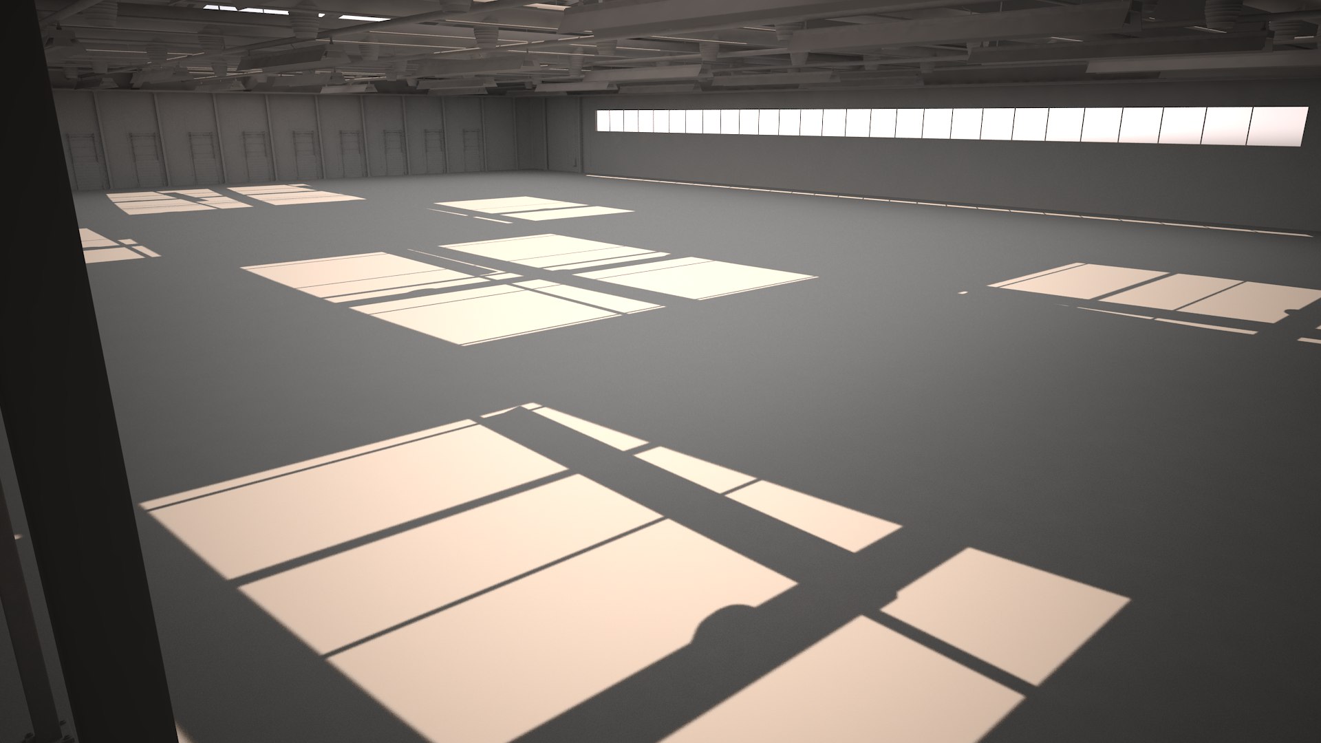 3D model industrial warehouse scene - TurboSquid 1488395