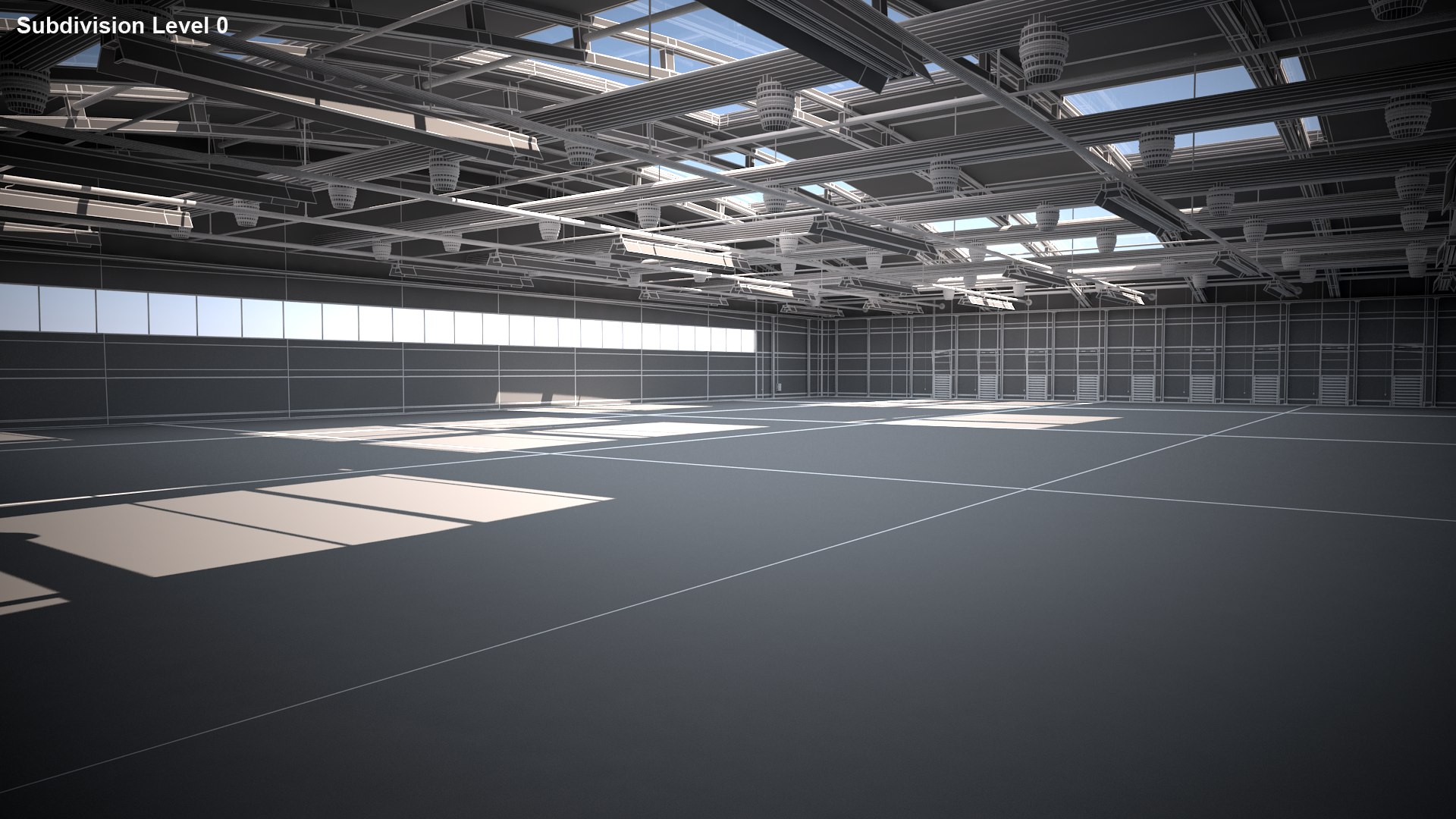 3D model industrial warehouse scene - TurboSquid 1488395