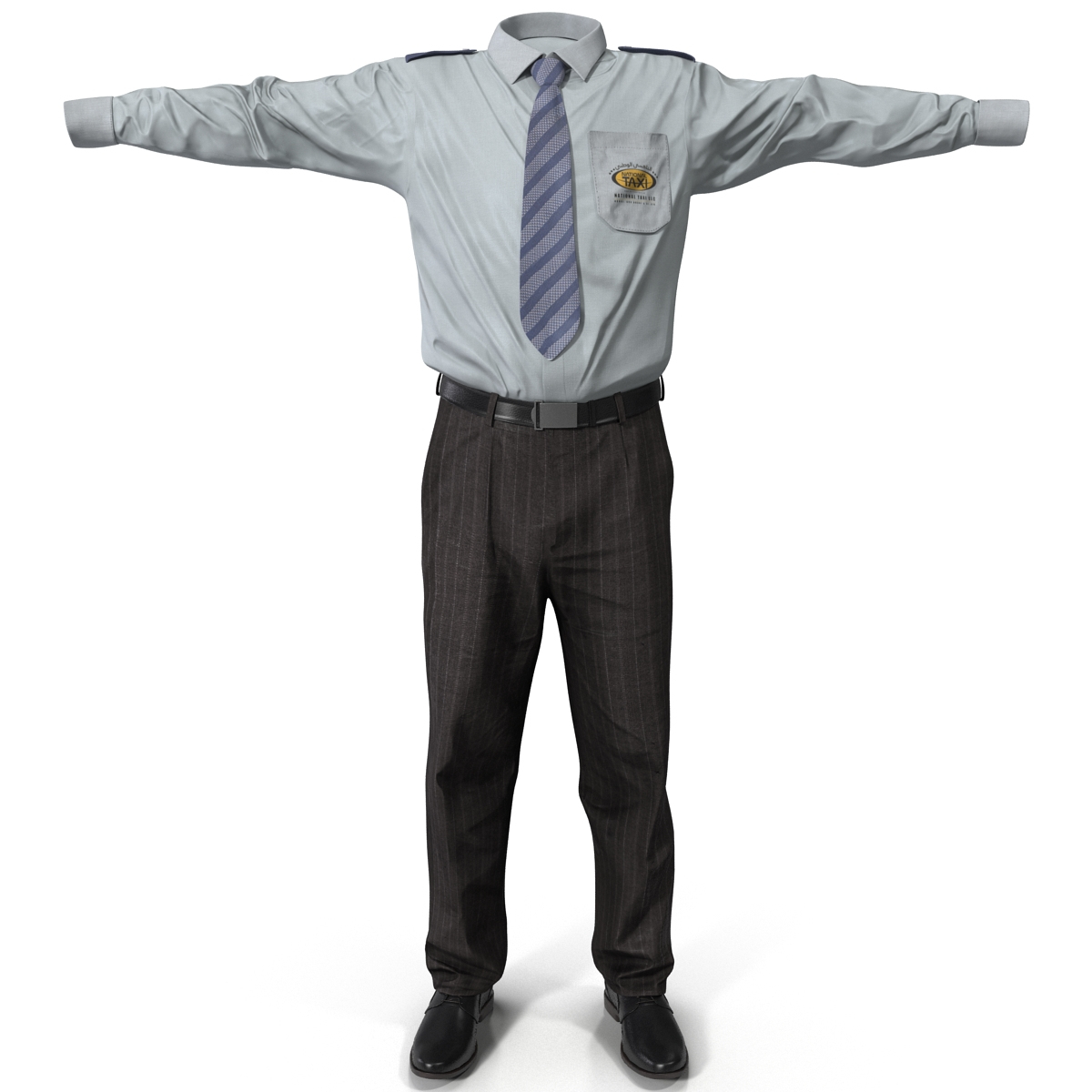 taxi driver clothes 3ds