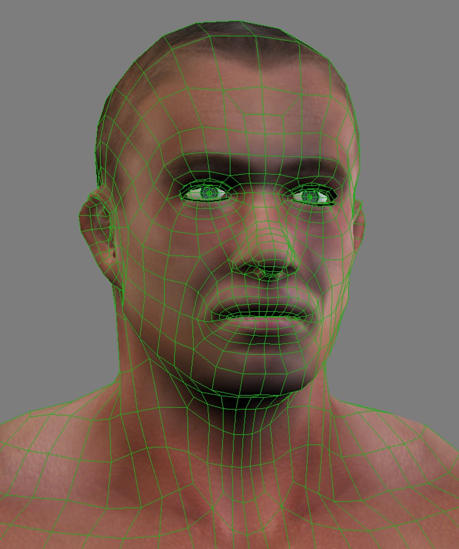 Human Male Man 3d Max