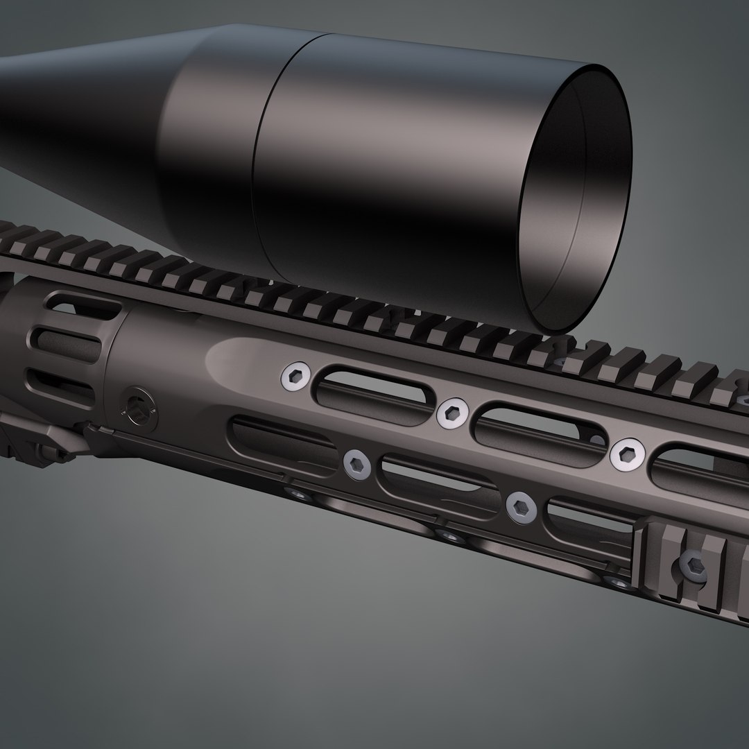 3d model xm2010 remington