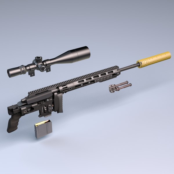 3d model xm2010 remington