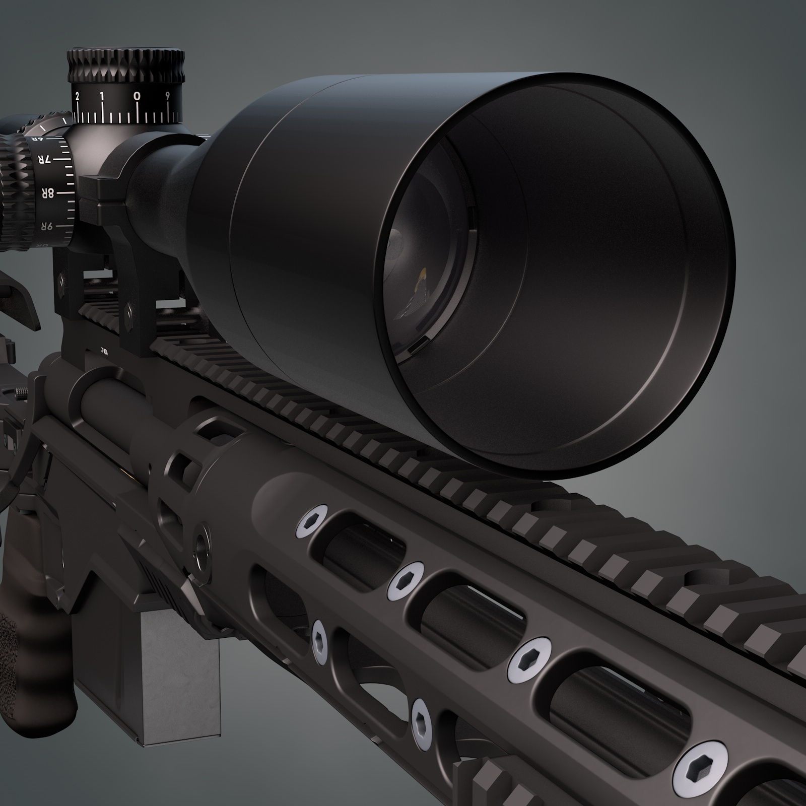 3d model xm2010 remington