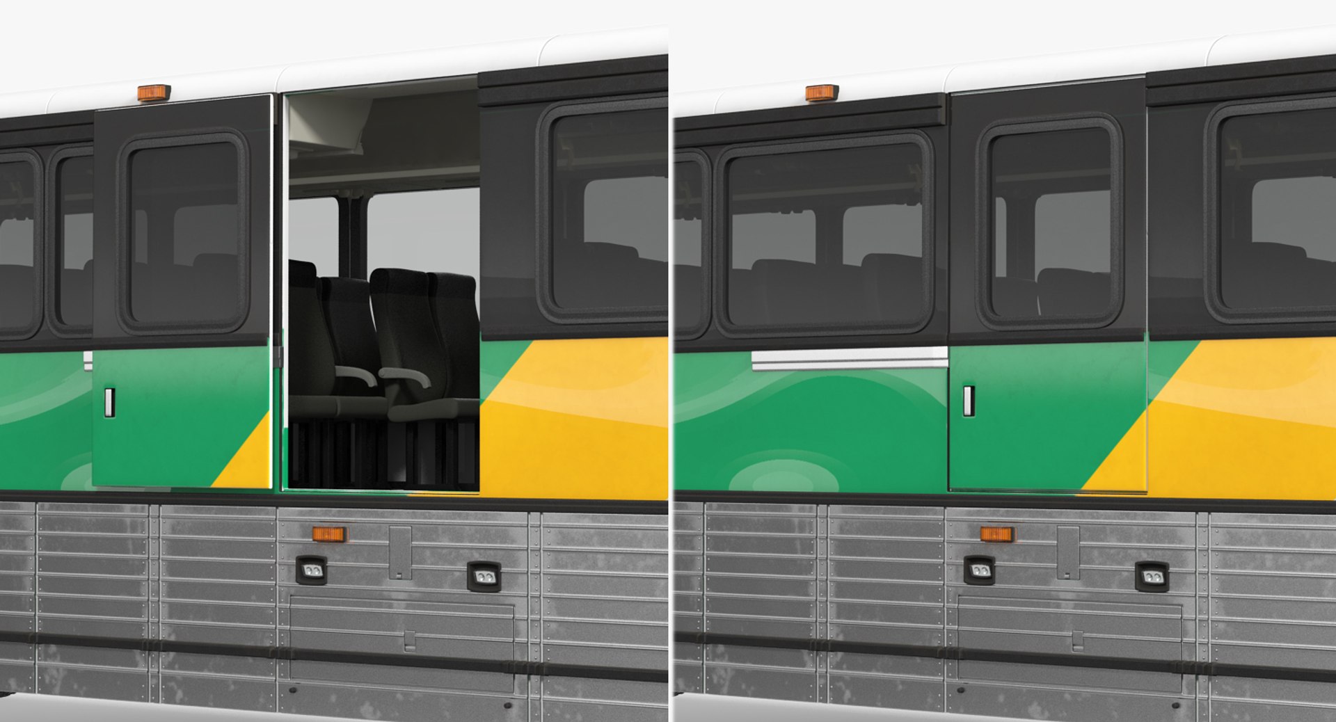 3D intercity bus mci 102dl3 model - TurboSquid 1178214