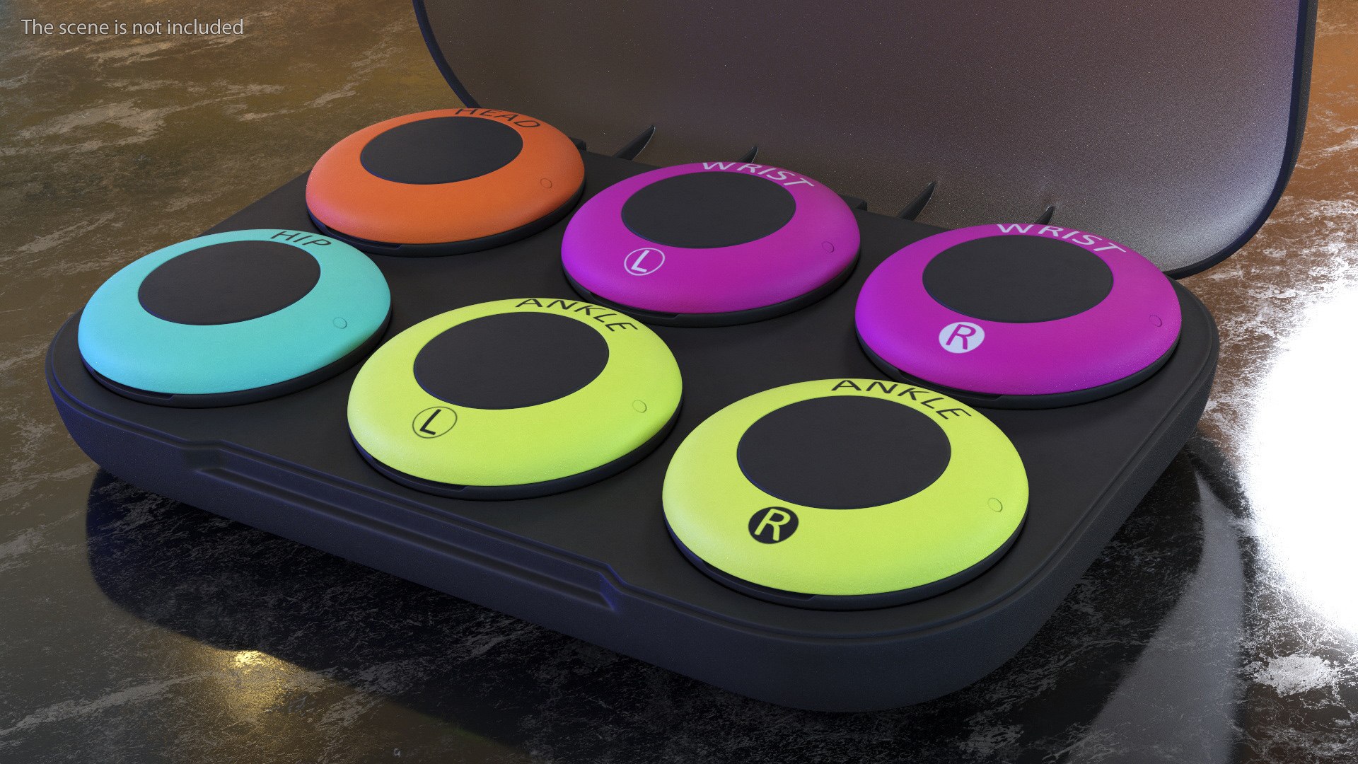 3D Sony Mocopi Body Tracking Full Kit model - TurboSquid 2121957