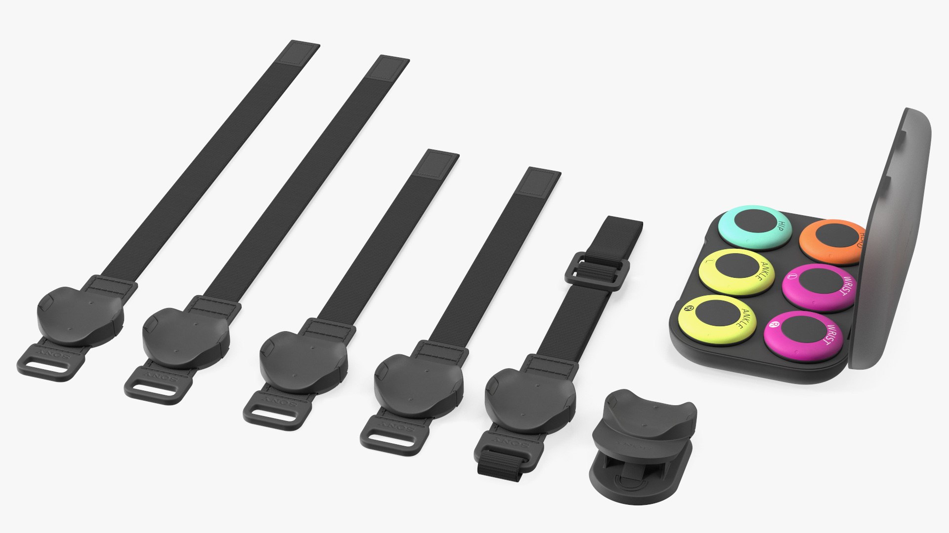 3D Sony Mocopi Body Tracking Full Kit model - TurboSquid 2121957