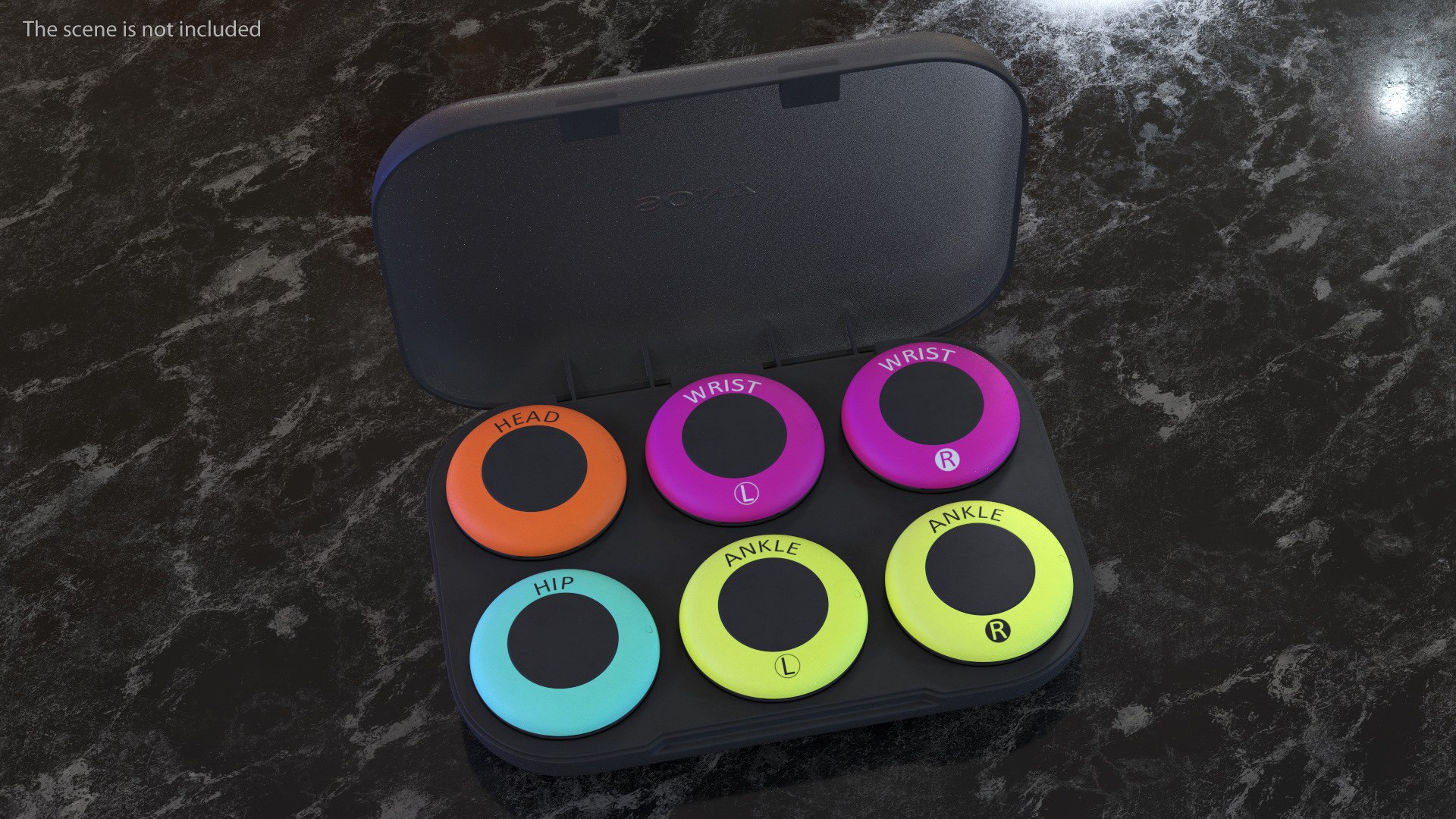 3D Sony Mocopi Body Tracking Full Kit model - TurboSquid 2121957