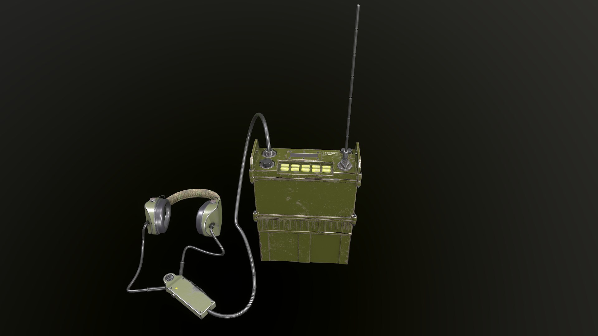 3D radio receiver 168 model - TurboSquid 1827256