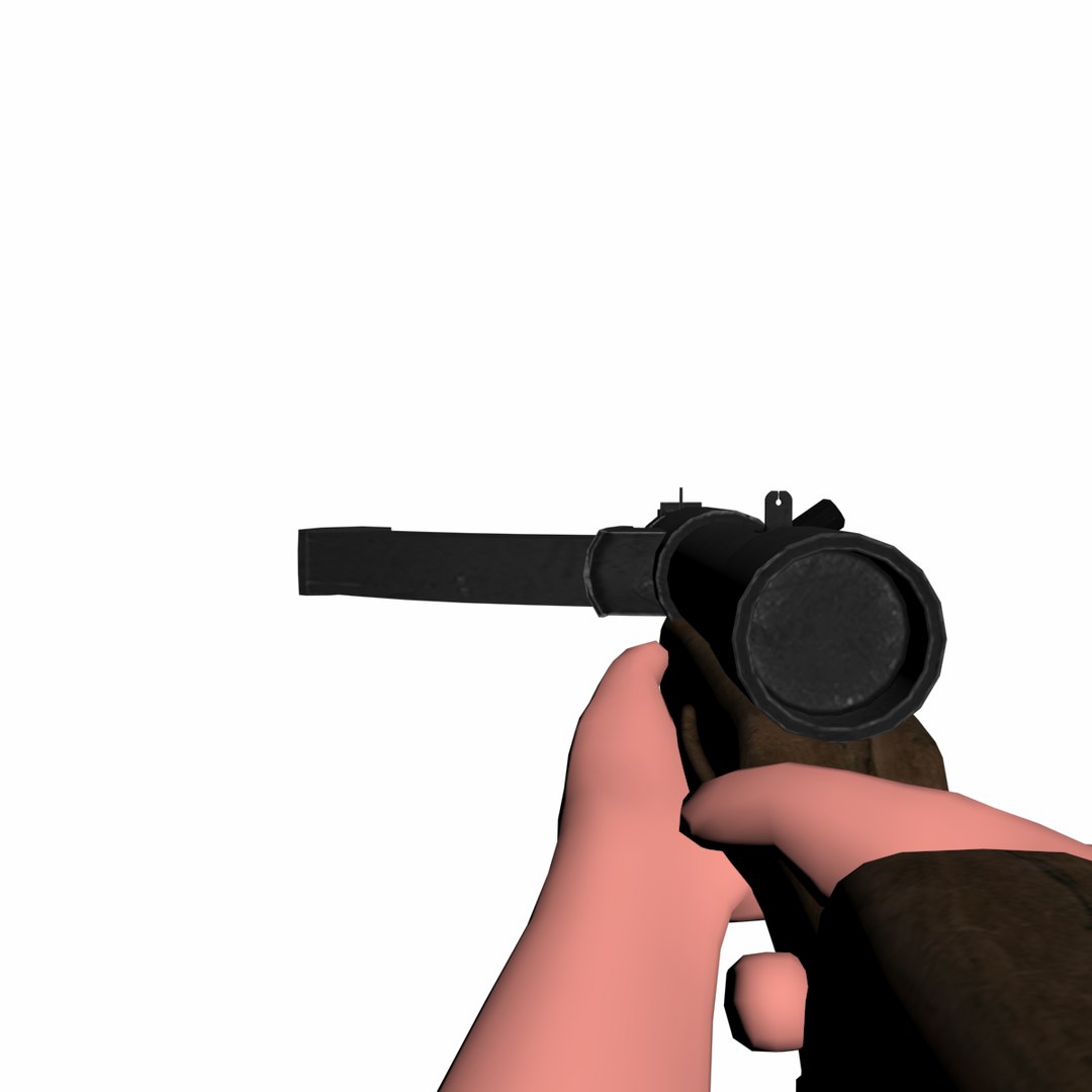 3d Model Japanese Type 100 Smg