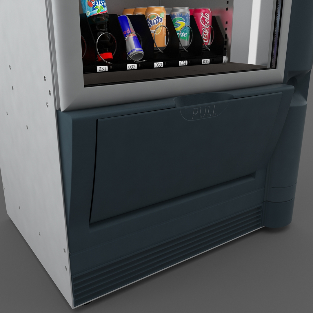 3d model vending machines