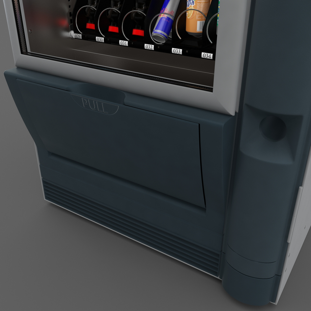 3d model vending machines