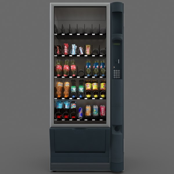 3d model vending machines
