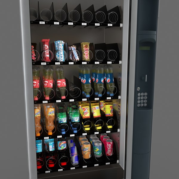 modelo 3d Colección de máquinas expendedoras - TurboSquid 686816