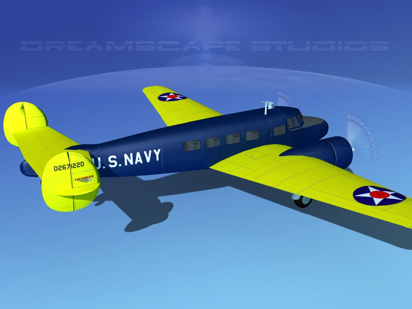 propellers lockheed 3d model