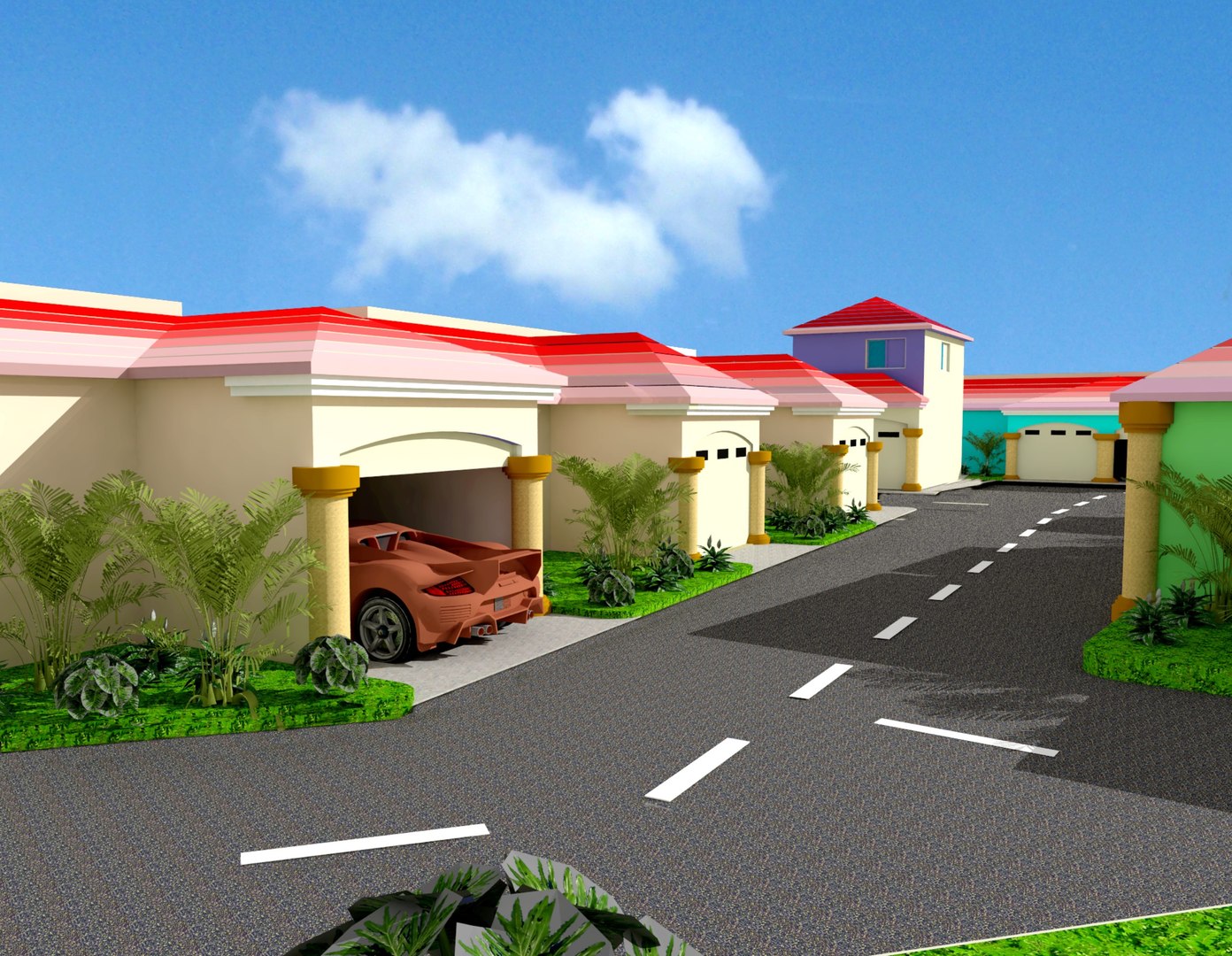 3D Hotel - TurboSquid 2137400