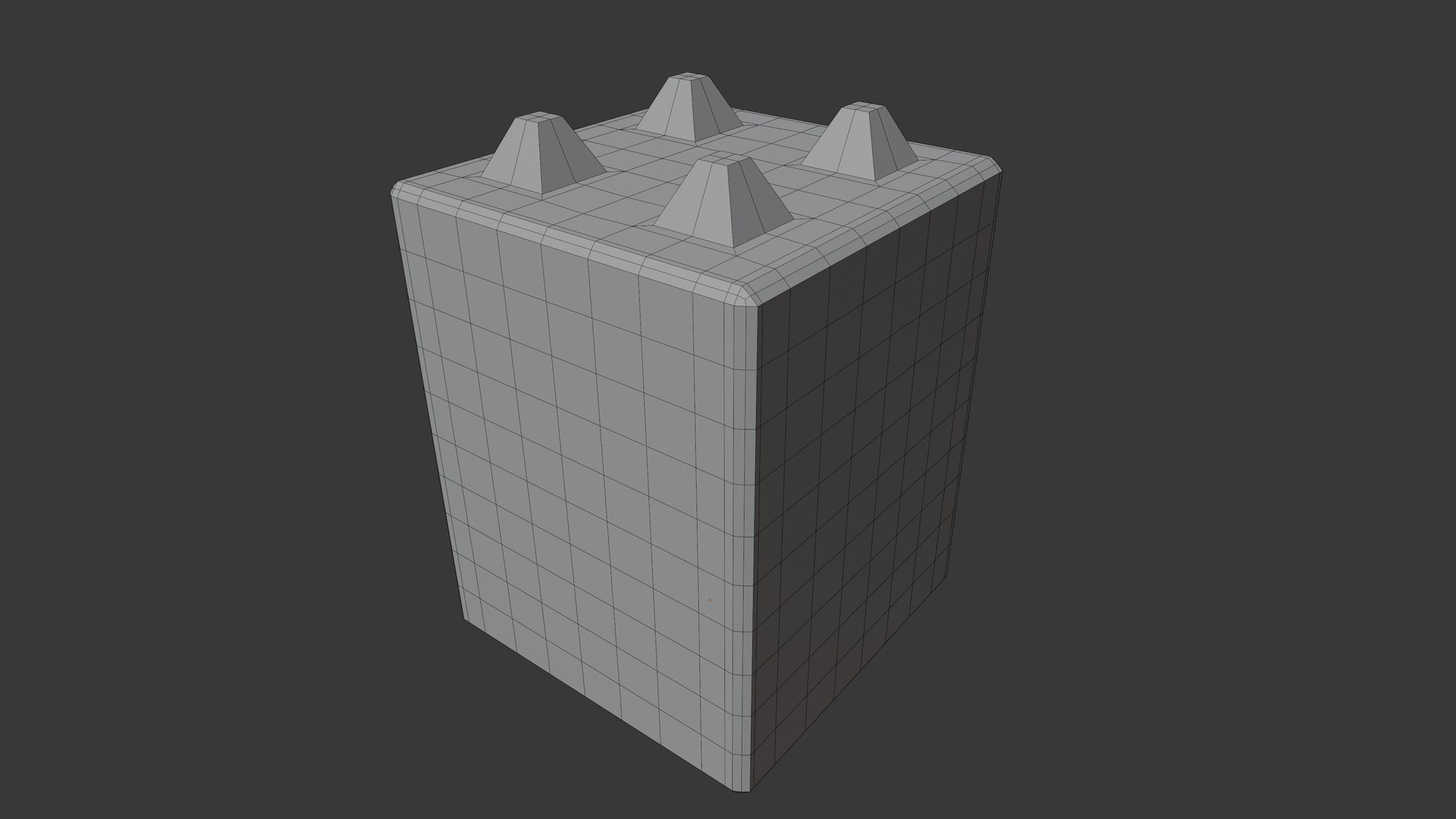 Modular Barrier Concrete Block 3D Model - TurboSquid 2268169