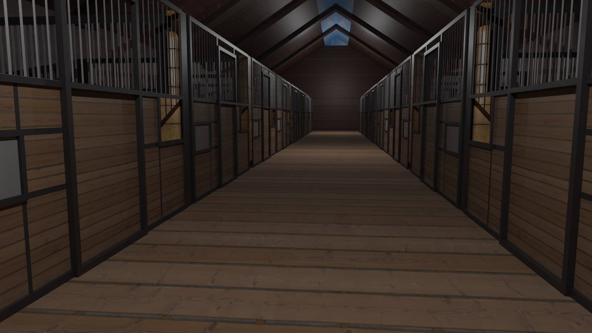 3D Model Horse Stable - TurboSquid 2132145
