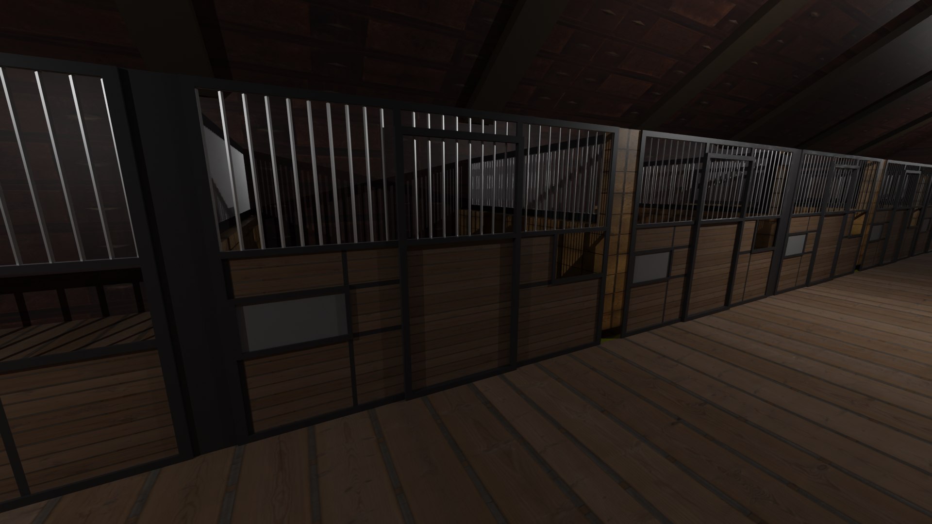 3D Model Horse Stable - TurboSquid 2132145