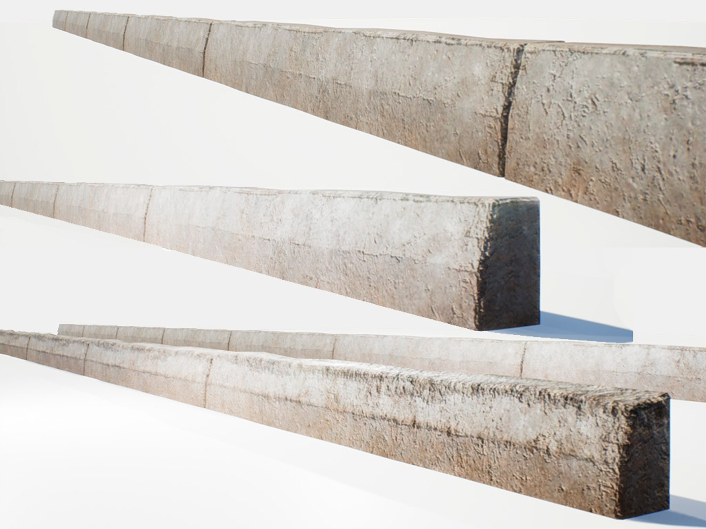 3D Model Curbs - TurboSquid 1581091