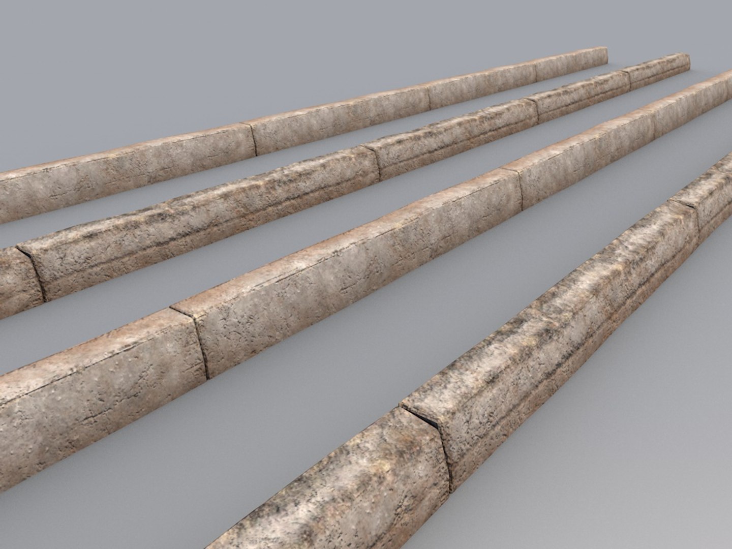 3D Model Curbs - TurboSquid 1581091