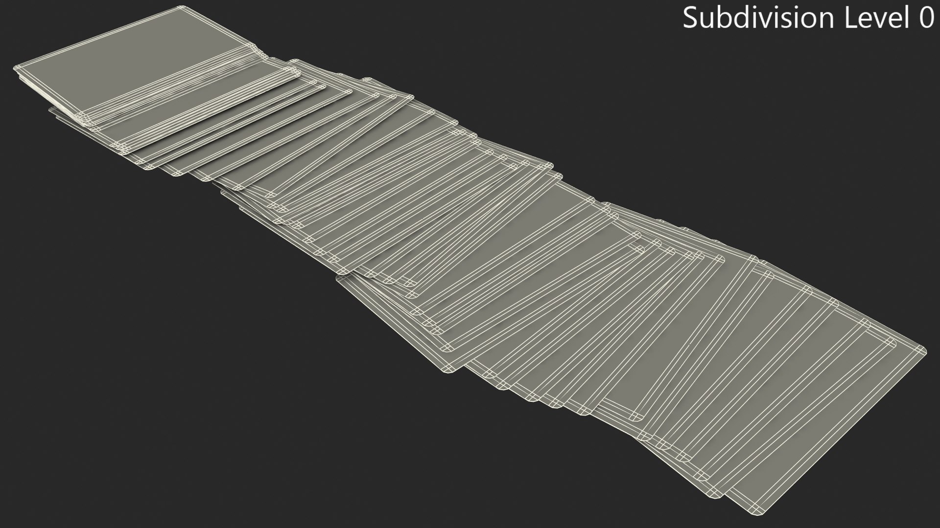 3D set playing cards model - TurboSquid 1496502