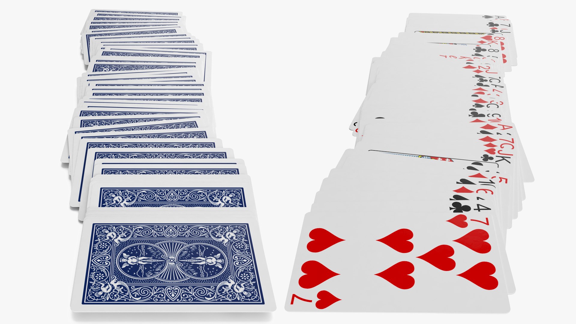 3D set playing cards model - TurboSquid 1496502