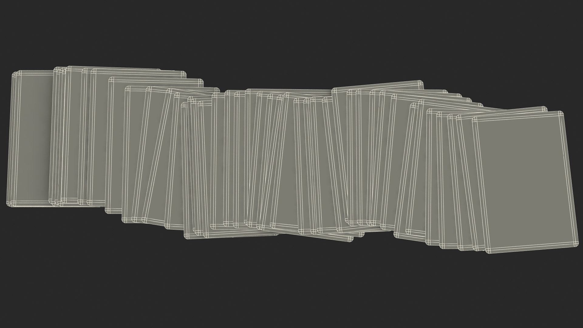3D set playing cards model - TurboSquid 1496502