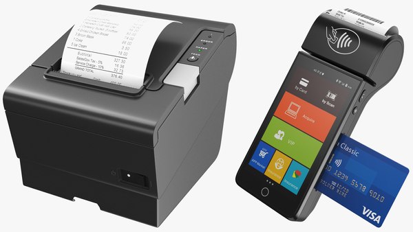 Two Payment Machines 3D model - TurboSquid 1928776