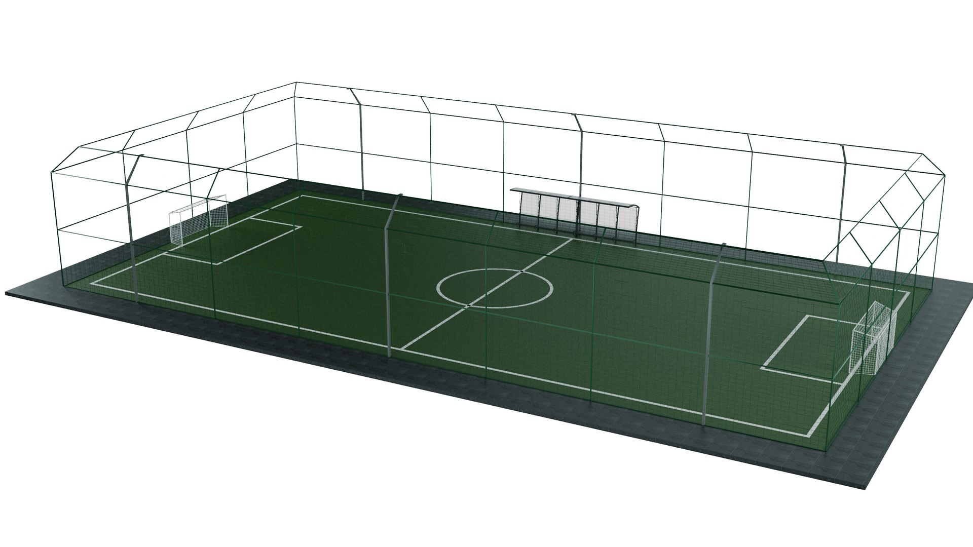 3D Mini Stadium - TurboSquid 2156271