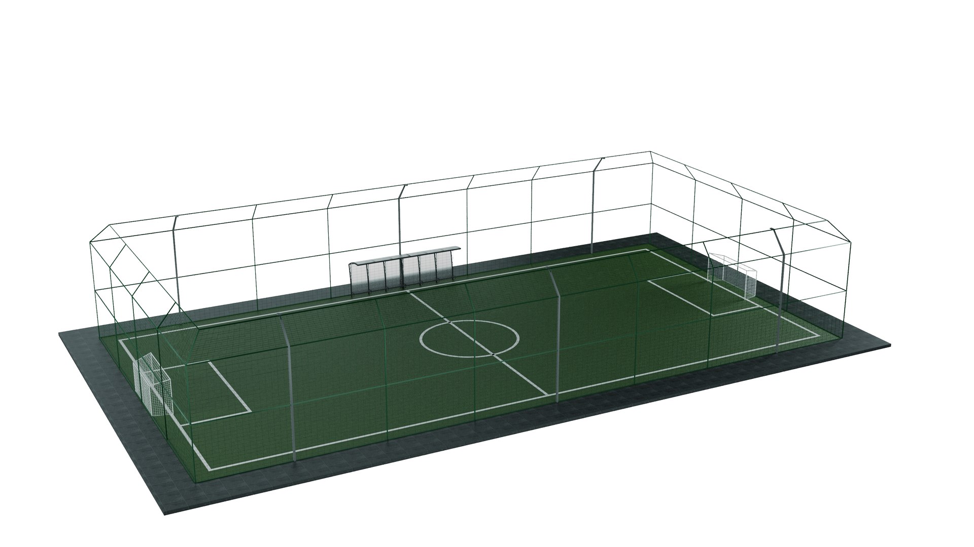 3D Mini Stadium - TurboSquid 2156271