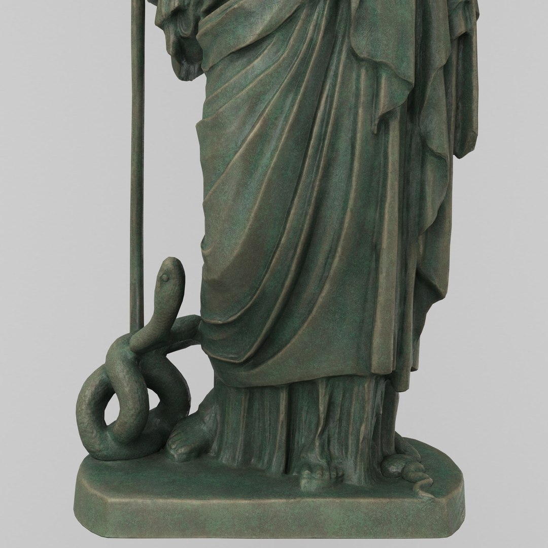 3D Corroded Athena Giustiniani 3D Model Model - TurboSquid 1862658