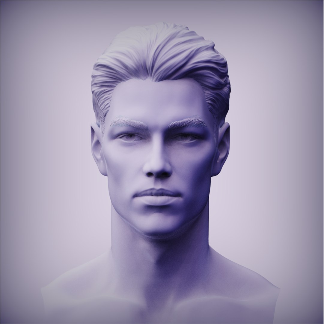 3D Transhumanist Bust Model - TurboSquid 2151431