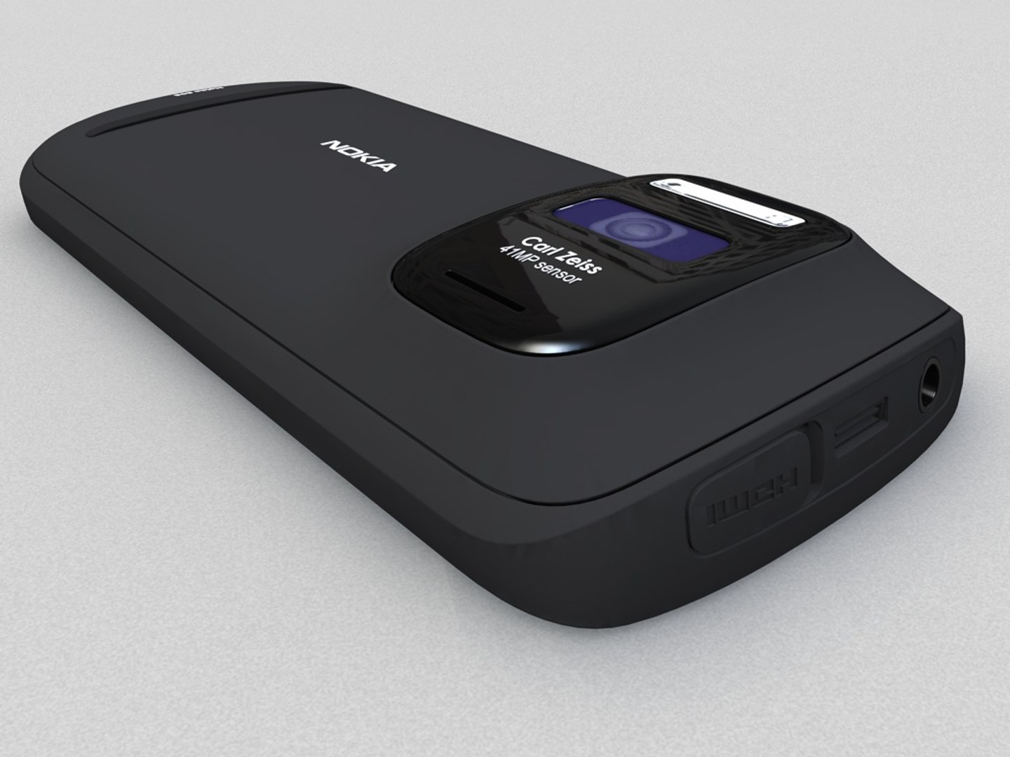 3d nokia 808 pure model