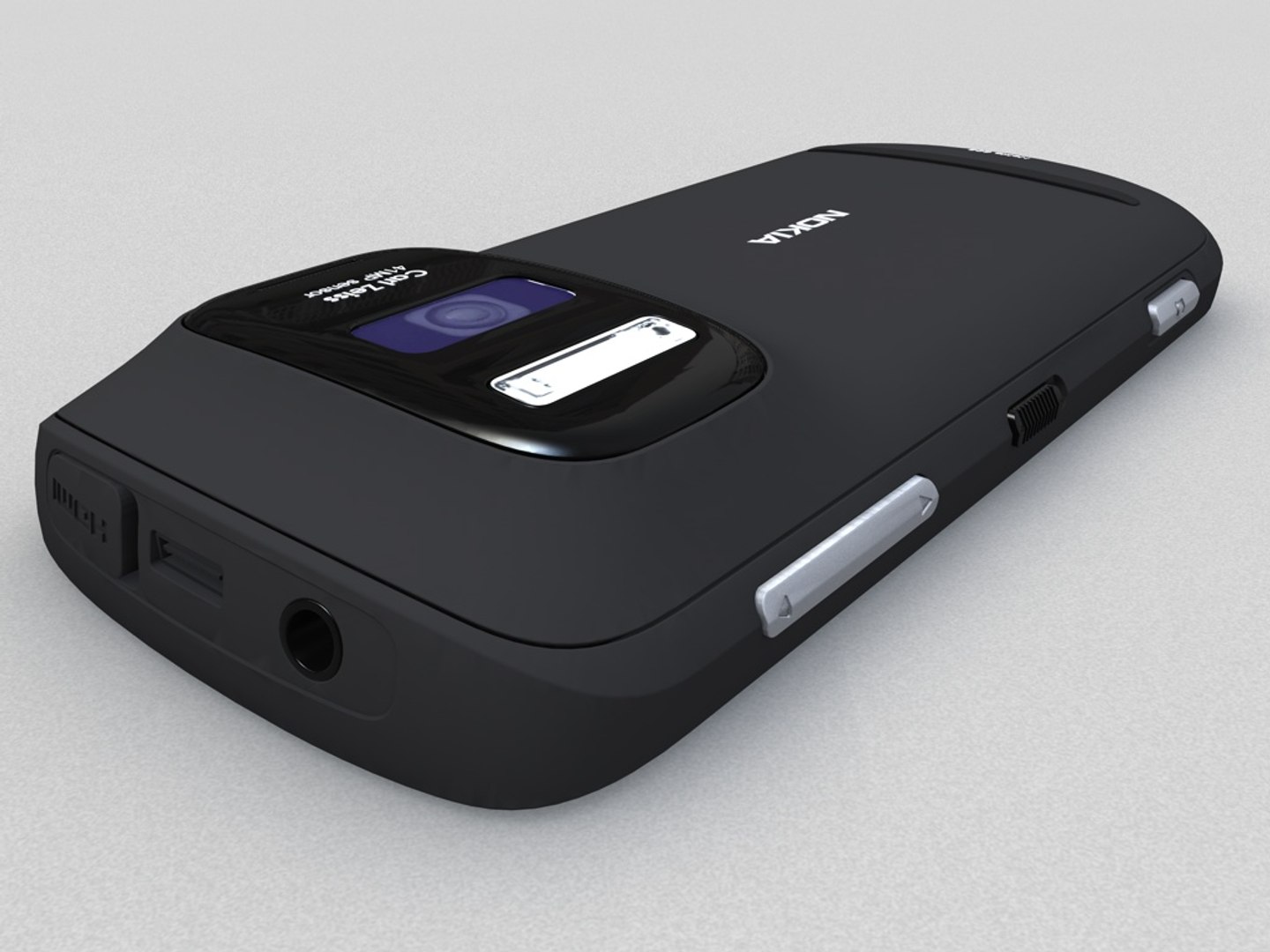 3d nokia 808 pure model