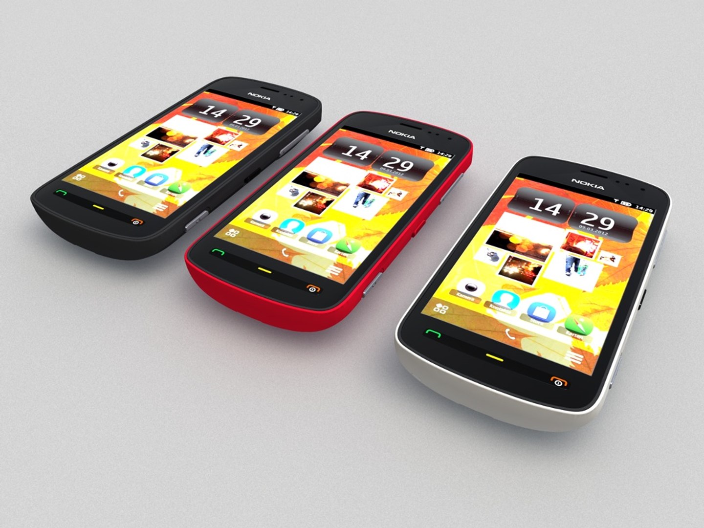 3d nokia 808 pure model