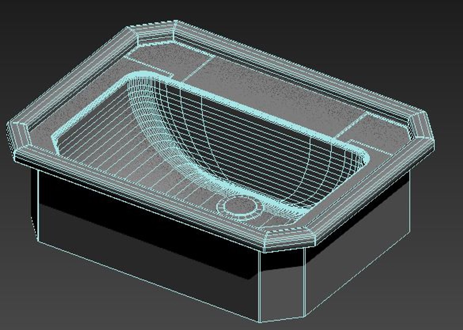 3D Basin - TurboSquid 1283247