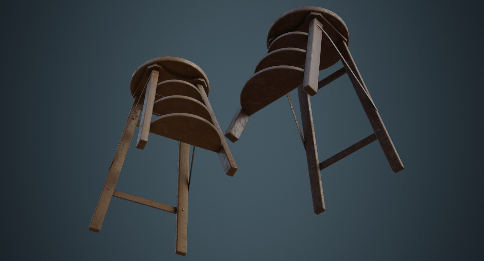 Step Ladder 2b Model - TurboSquid 1442130