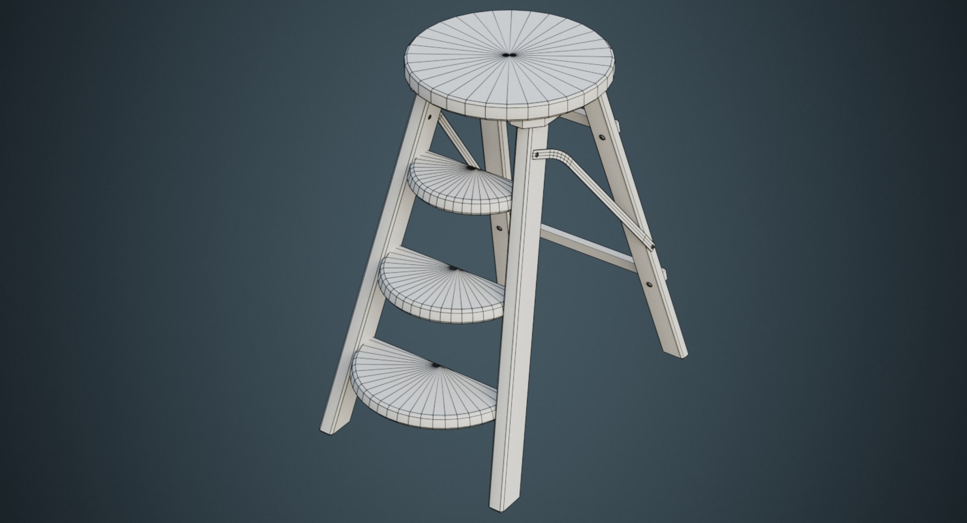 Step Ladder 2b Model - TurboSquid 1442130