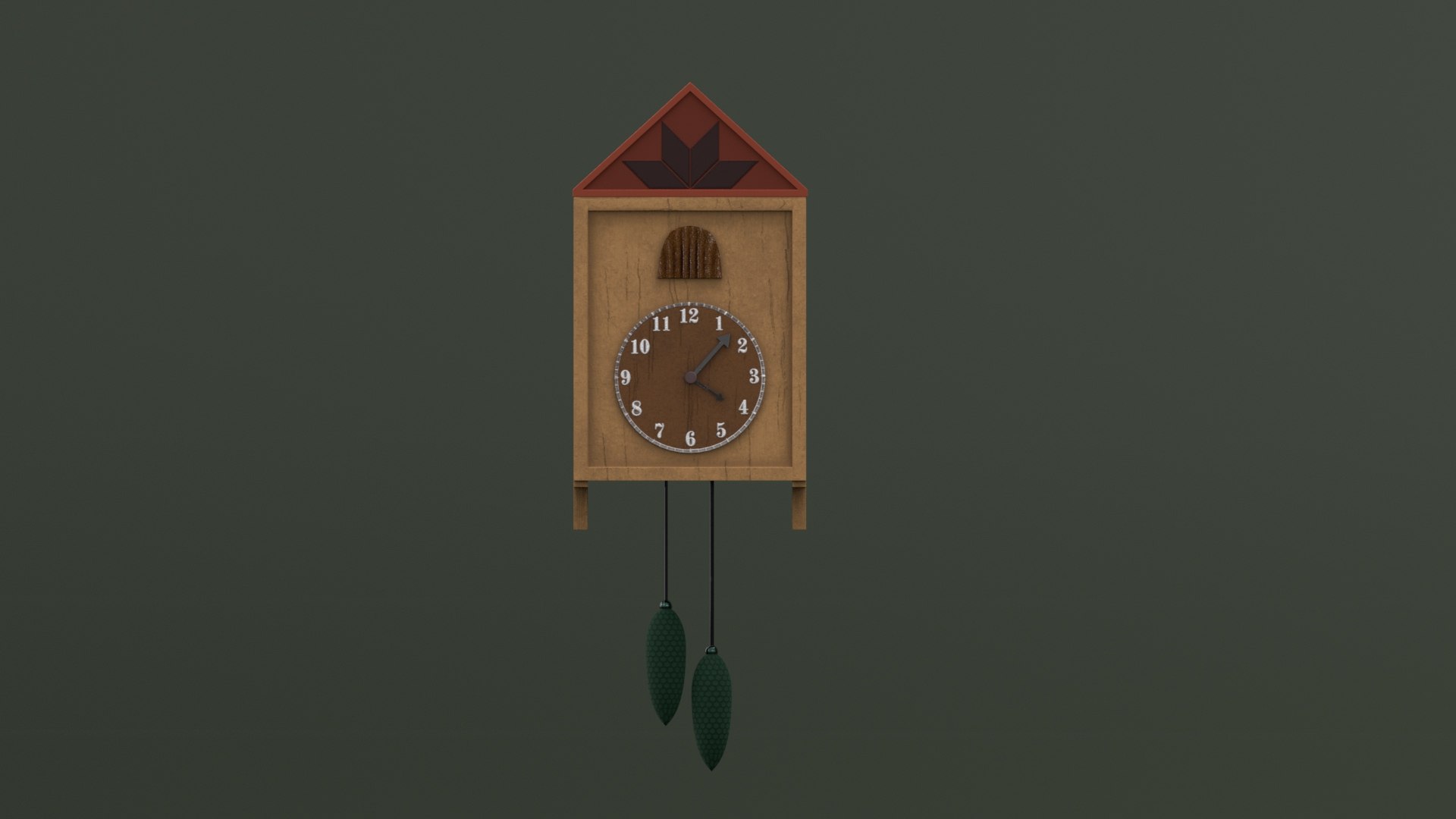 Cuckoo Clock 3D - TurboSquid 2218662