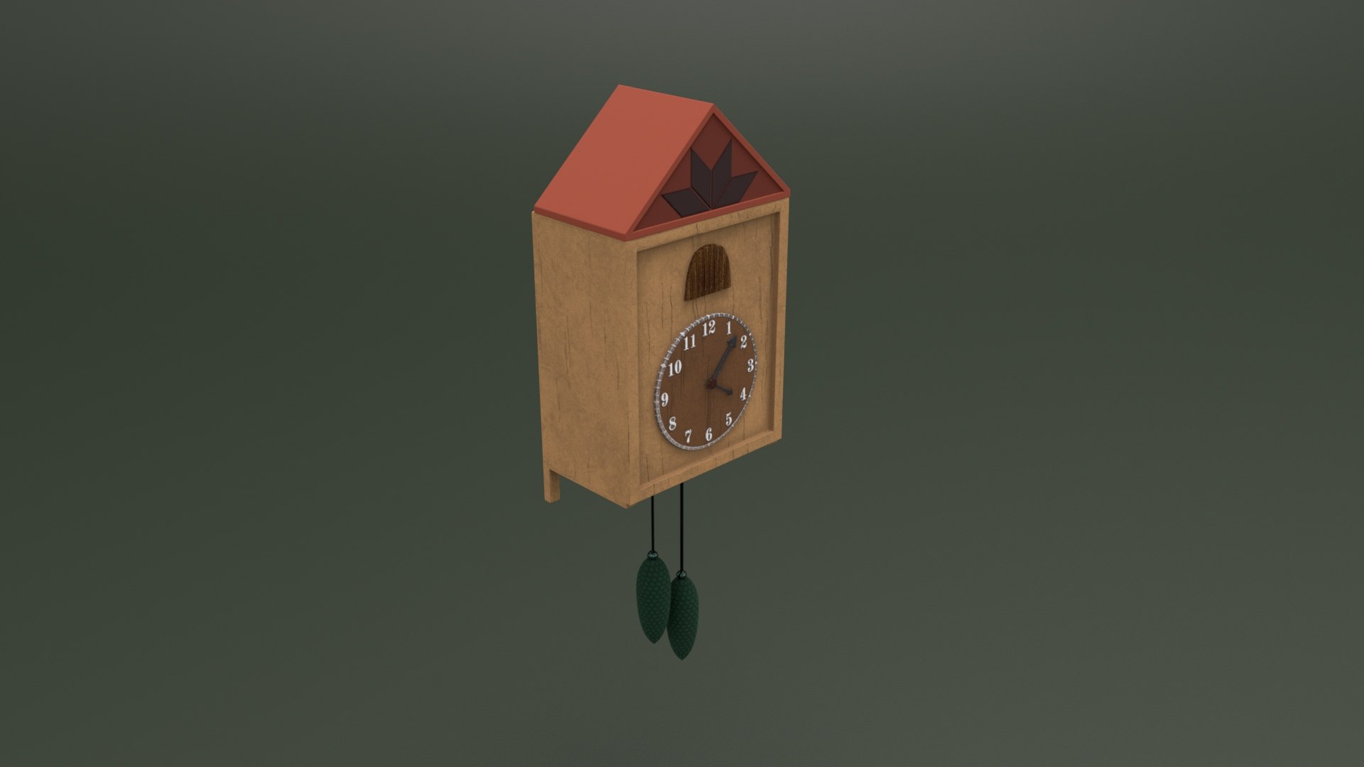 Cuckoo Clock 3D - TurboSquid 2218662
