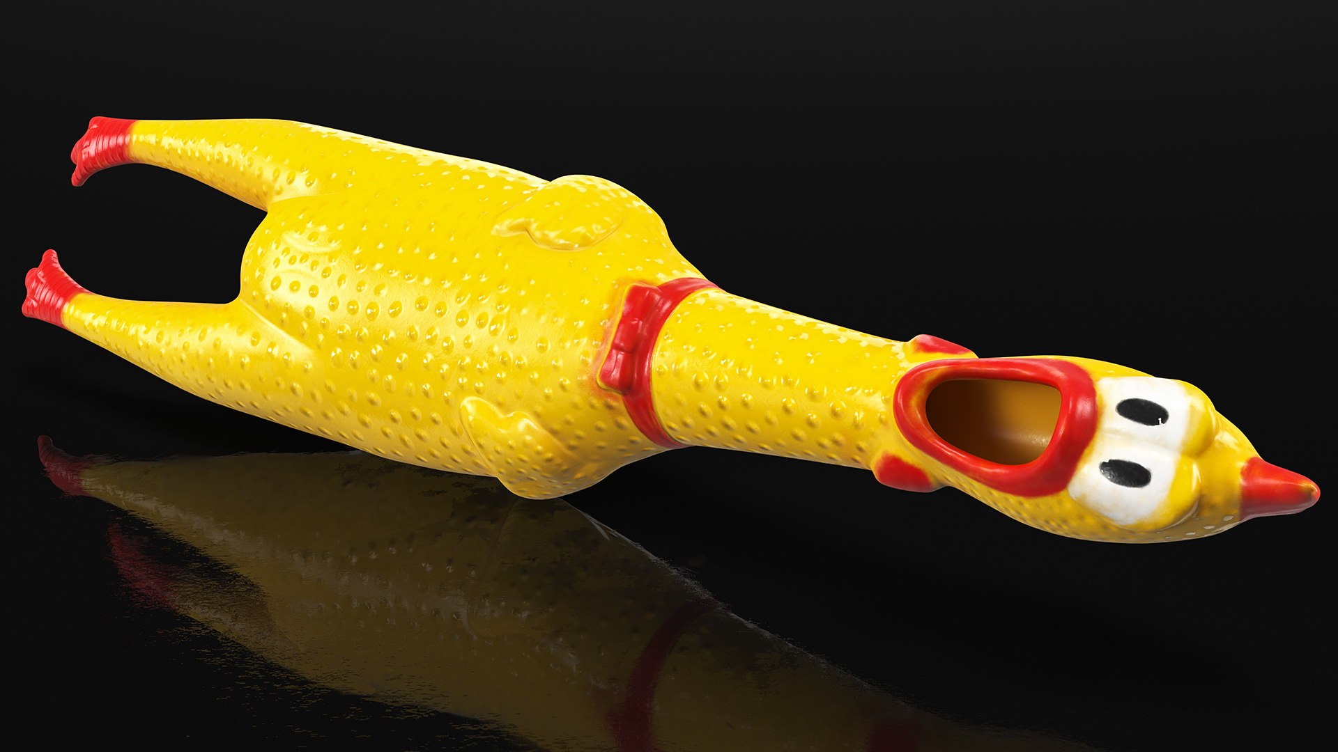 Screaming Rubber Chicken Toy 3D Model - TurboSquid 1605791