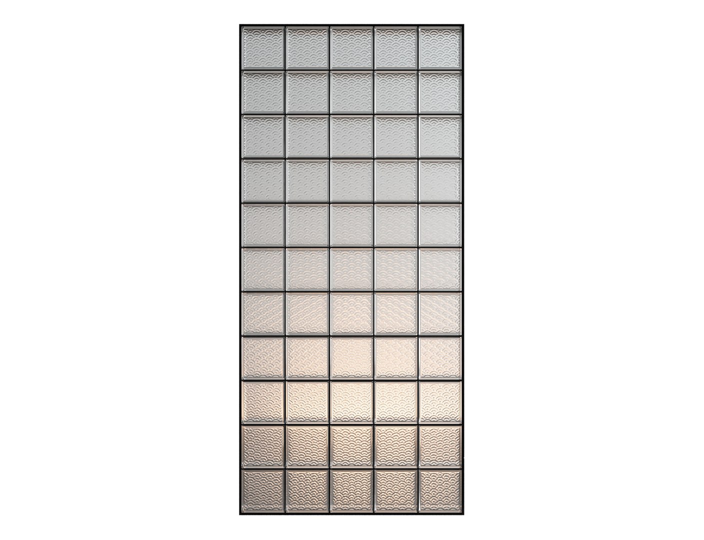 3D Model Glass Block Wall 10 - TurboSquid 1907003