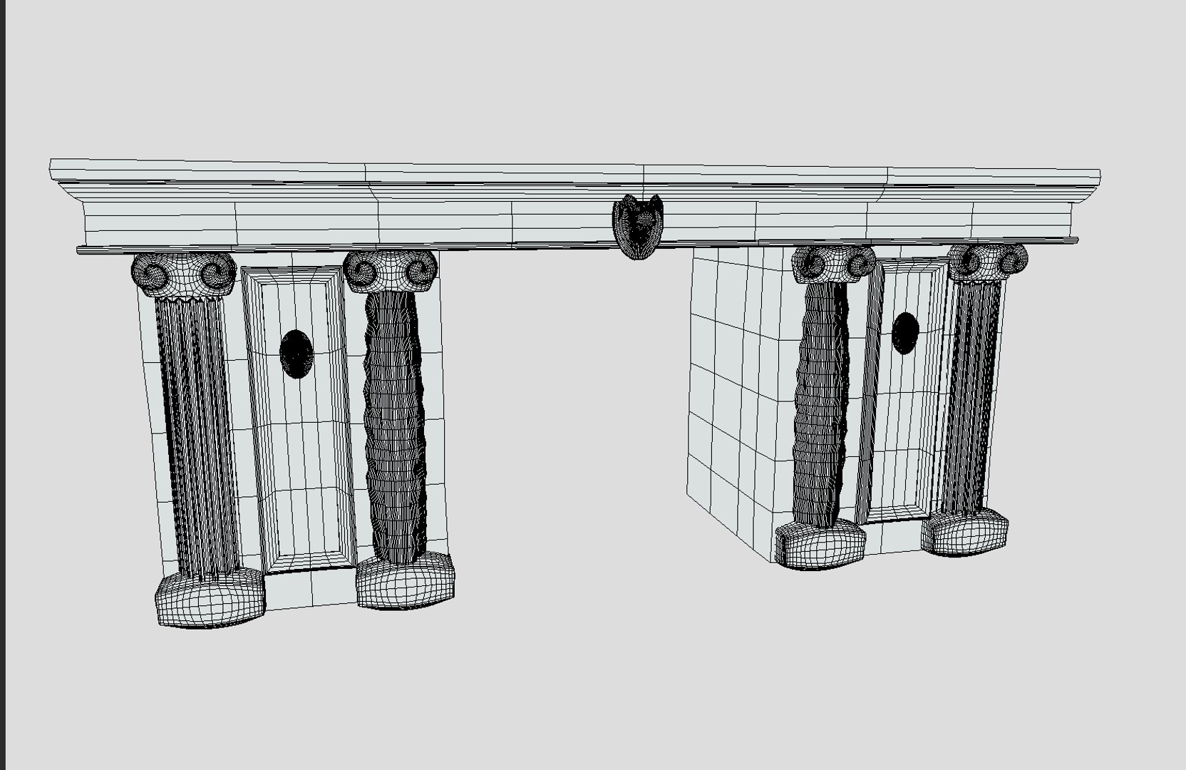 3D Fantasy Desk - TurboSquid 1477268