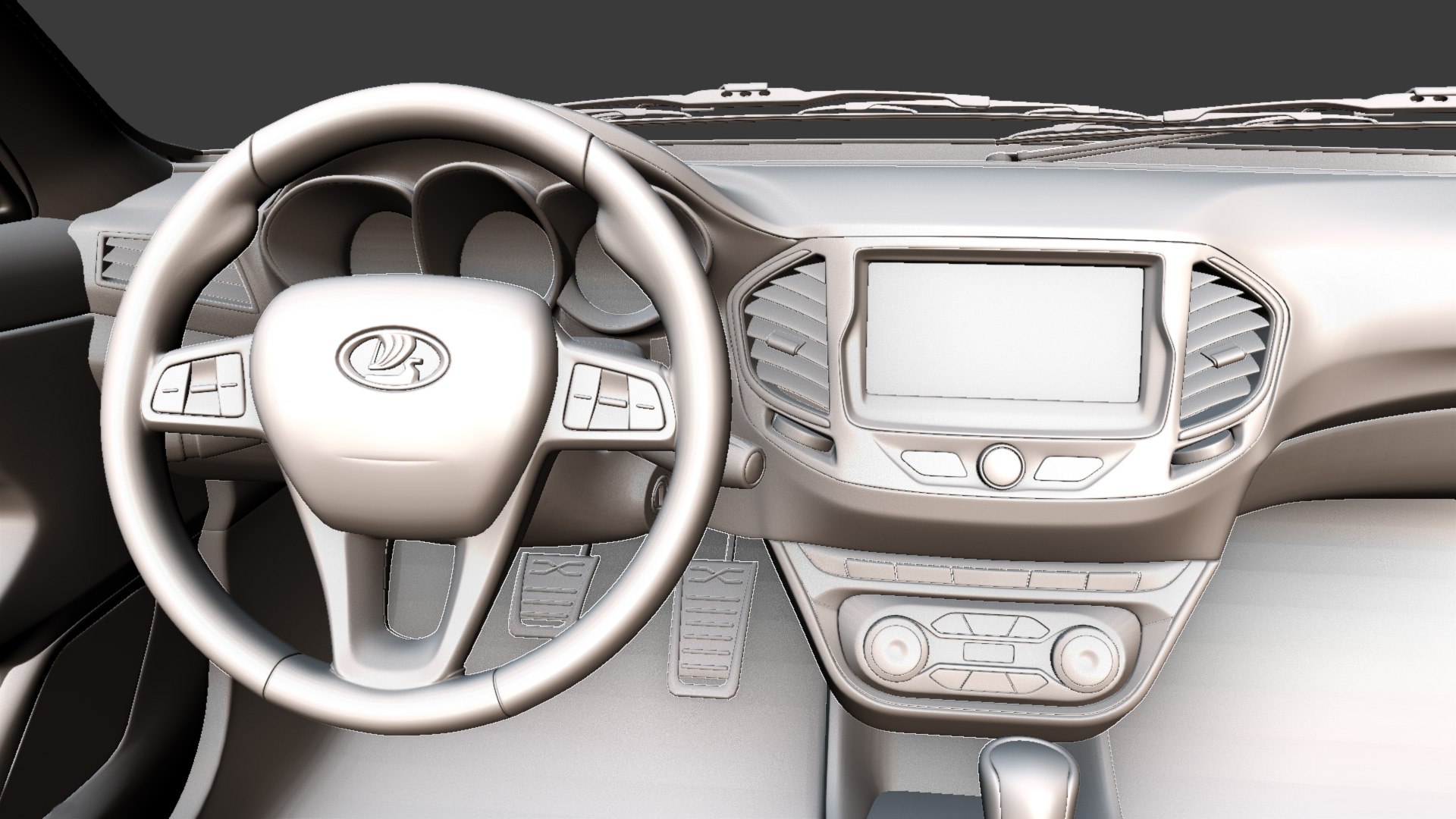 3d Lada Vesta Model