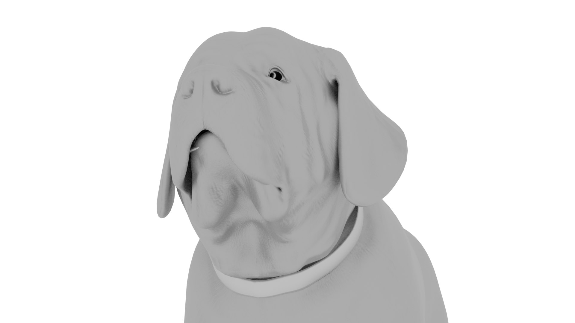 3D Model Sumo Dog - TurboSquid 1514630